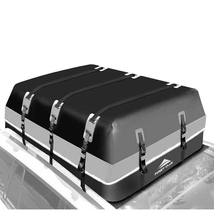 waterproof rooftop cargo carrier 600D PVC roof rack cargo carrier SUV ...