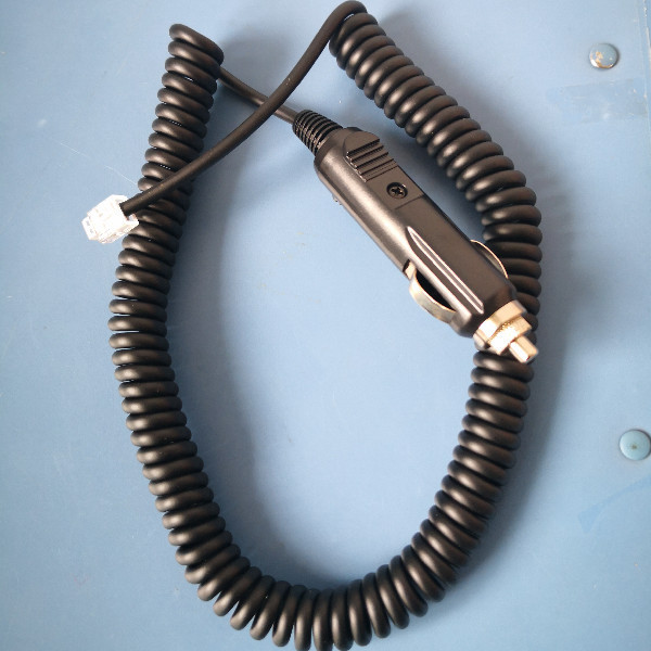 Car Cigarette Lighter Plug to RJ11-4P4C Plug Car Ciga Cable Round Cable ...