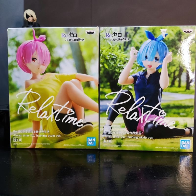 Banpresto Re Zero: Relax Time Rem & Ram Figure | Shopee Philippines