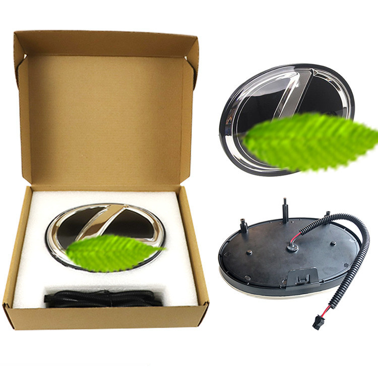 Crystal Car Front Grill LED Light Up Badge Emblem Logo Light Auto LED ...