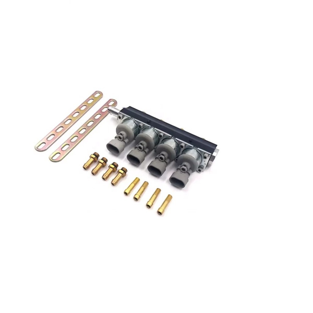China Made Injector Rail Nozzles Auto Gas Conversion Kit Cng Lpg