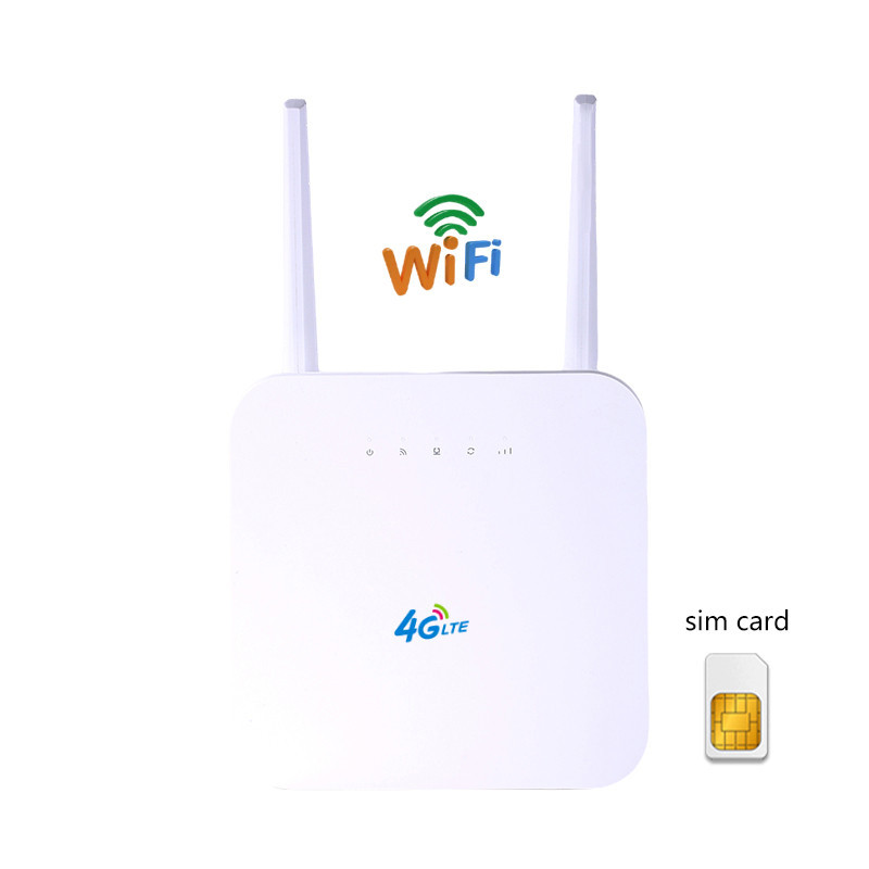 300mbps 3G 4G WiFi Wireless Router With Sim Card Slot support 2 antennas RJ45 Volte VPN LTE ...