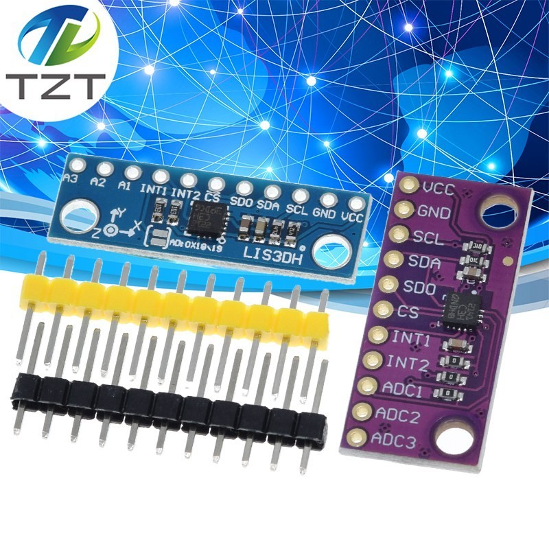 LIS3DSH LIS3DH high-resolution three-axis accelerometer triaxial ...