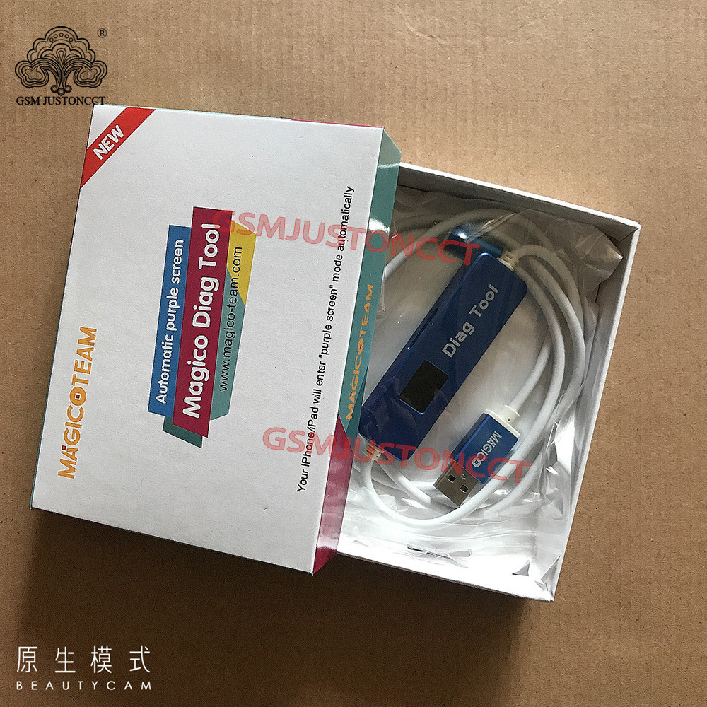 ☠Magico Diag Tool DFU Purple BOX Automatic Purple mode DCSD Cable to ...