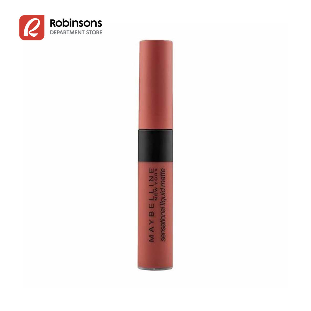 Maybelline Sensational Matte Liquid Lip Tint - NU02 Strip It Off ...