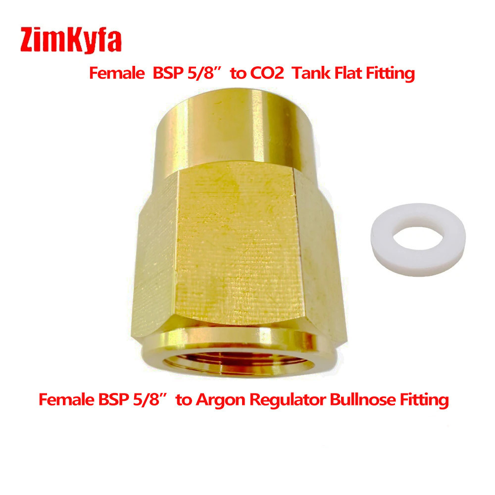 CO2 Adaptor to fit an Argon Regulator to CO2 Gas Bottle | Shopee ...