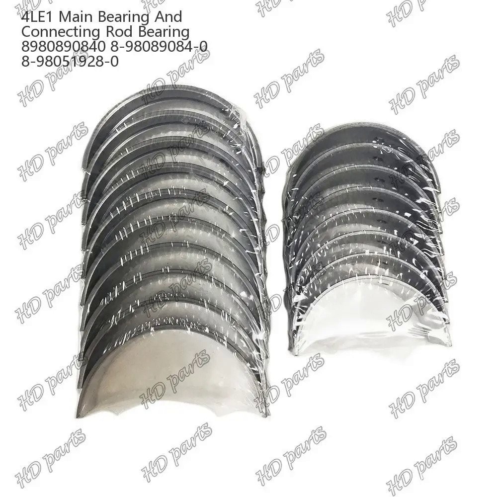 4LE1 3KR1 Main Bearing And Cod Rod Bearing 8980890840 8-98089084-0 8 ...