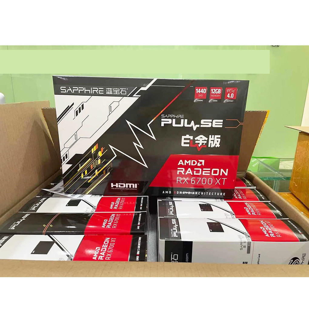 6700xt DUAL RX6700XT 12G desktop computer gaming graphics cards second ...