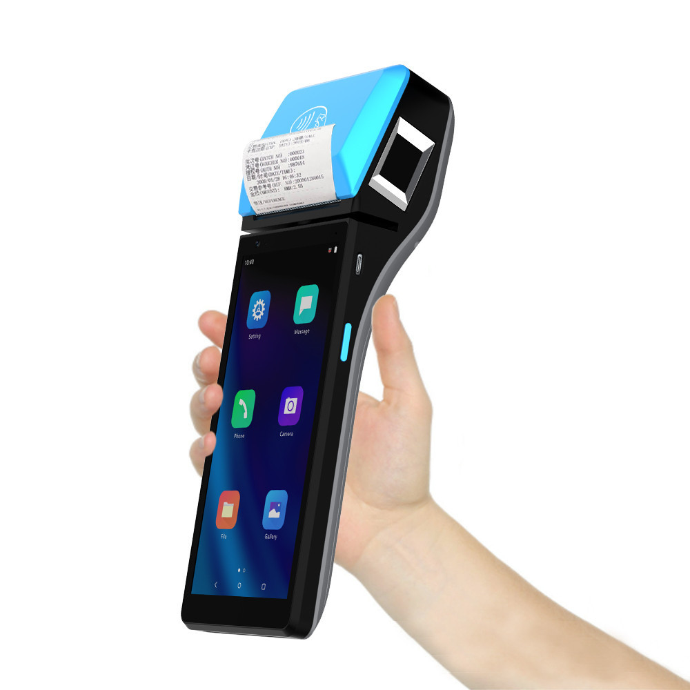 6 Inch LCD pos hardware system 11 android pos machine with battery Z500 ...