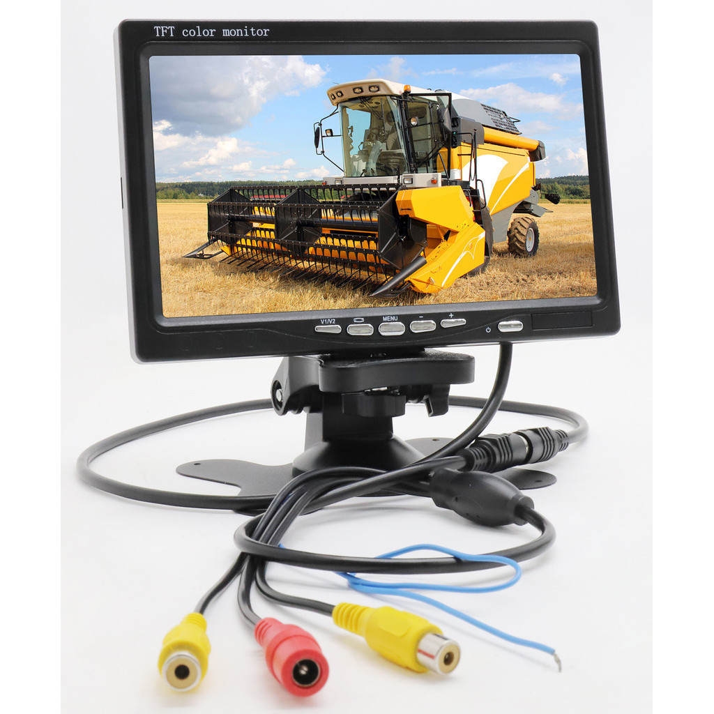 7 inch Screen 12V Rear View Bus Heavy Duty 24V RV Truck Vehicle TFT 7 ...