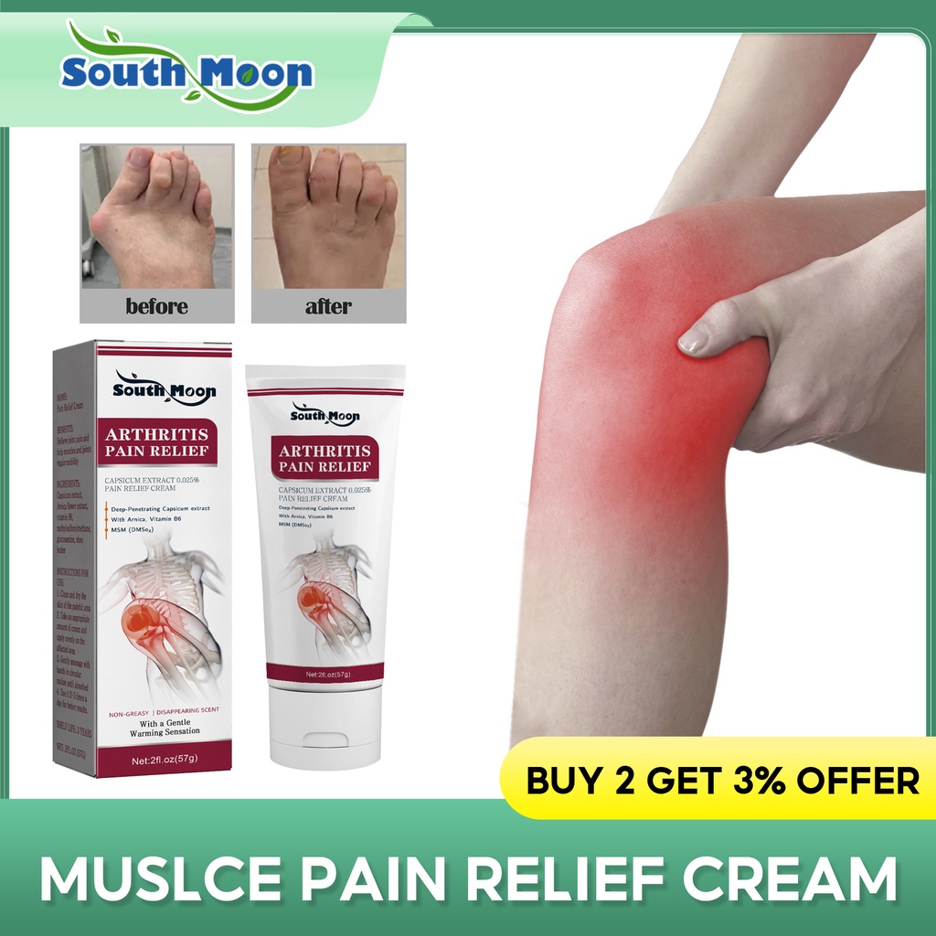 ☛Muscle Pain Relief Cream Relieve Muscle Ache Joint Sprain Back Neck ...