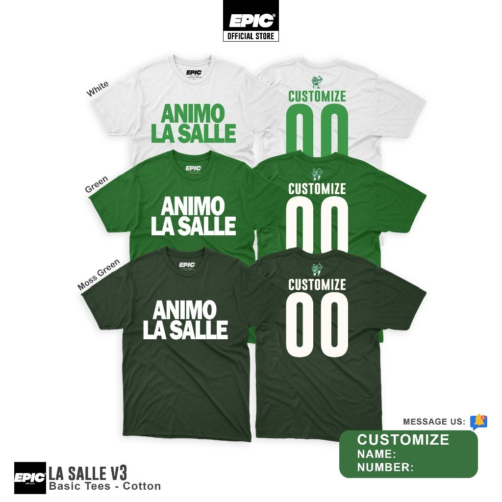 Epic Clothing Streetwear - LA SALLE V3 - DLSU - Top Selliing Product ...