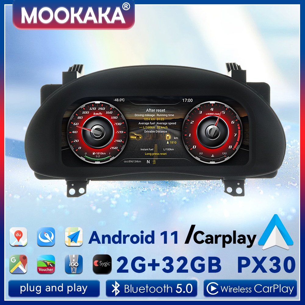 ☃Latest Car Digital Dashboard Panel For Toyota Corolla Virtual ...