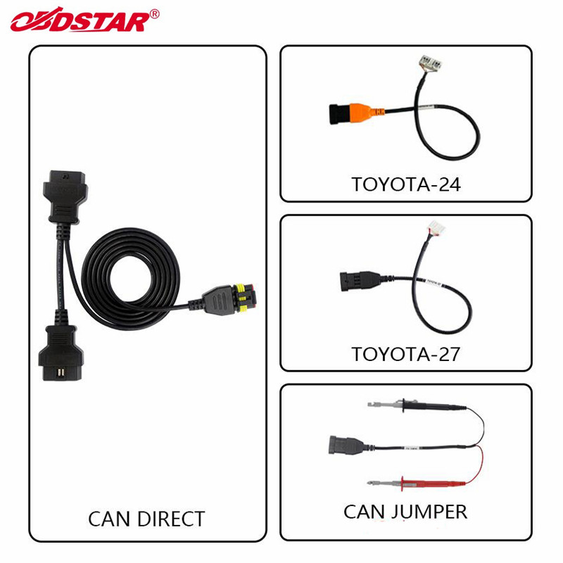 웃OBDSTAR CAN DIRECT KIT Work with X300 DP PLUS/MK5/KEY MASTER MINI ...