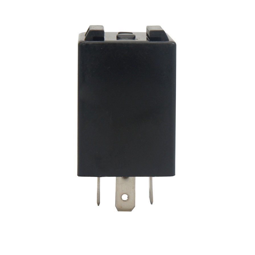 12V 3pin Flasher Relay LED Flasher Relay Black Square Universal Circuit ...