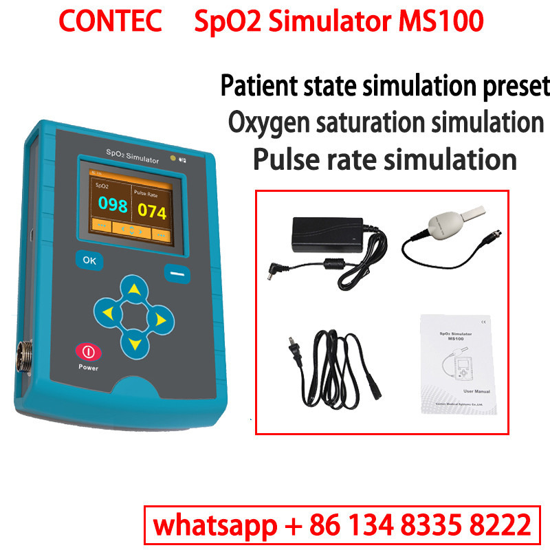 유CONTEC MS100 SpO2 Simulator,Pulse Oximeter Accuracy Oxygen Saturation ...