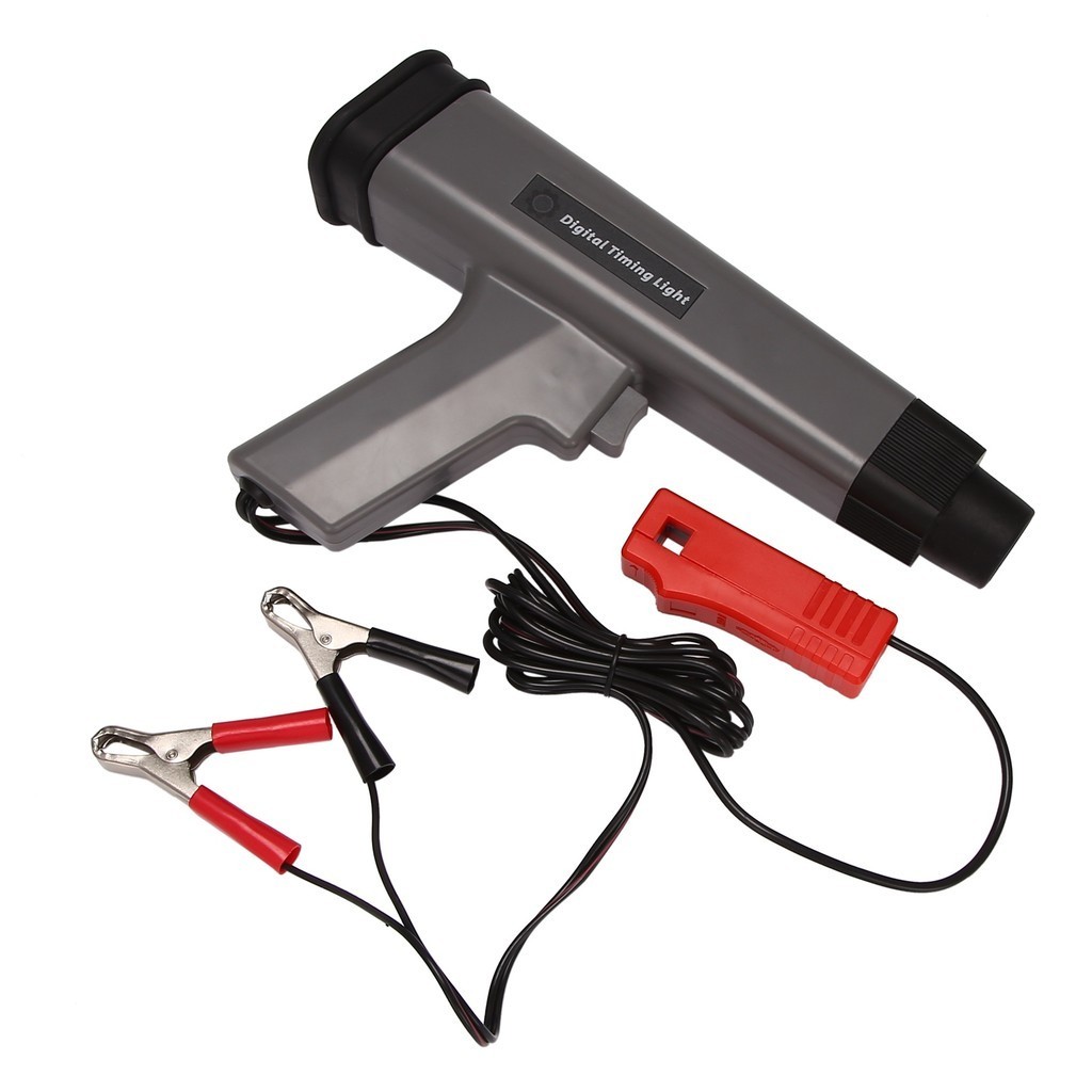 ⚜12v Car Digital Engine Timing Light With Led Display Ignition Timing Strobe Light Inductive