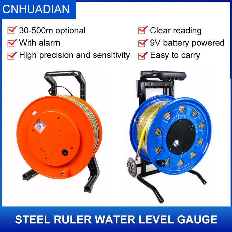 ~100M Deep Well Water Level Meter 15mm Probe Groundwater Well Depth ...