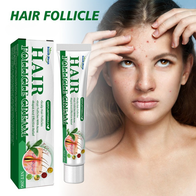 Hair Follicle Cream Treat Scalp Hair Folliculitis Skin Inflammation ...