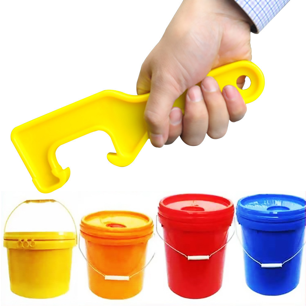 Plastic Gallon Bucket Pail Paint Barrel Lid Can Opener Opening Tool for ...