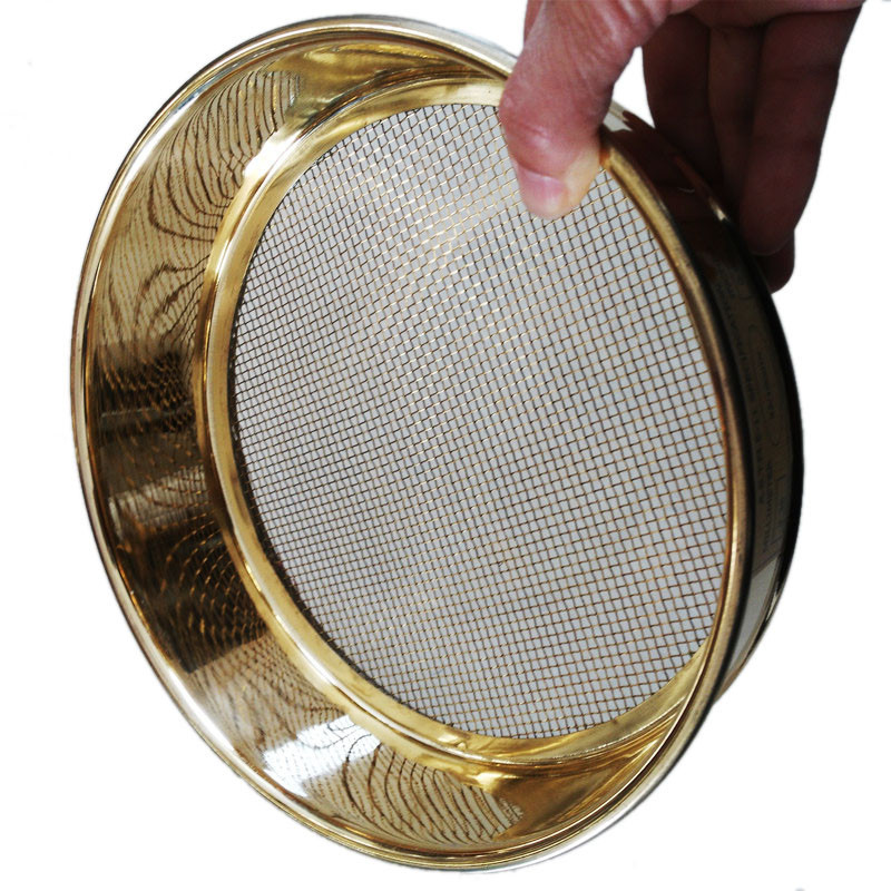 ☝8Inch Brass Frame Test Sample Sieves Mesh Sieve Standard Test Sieves ...