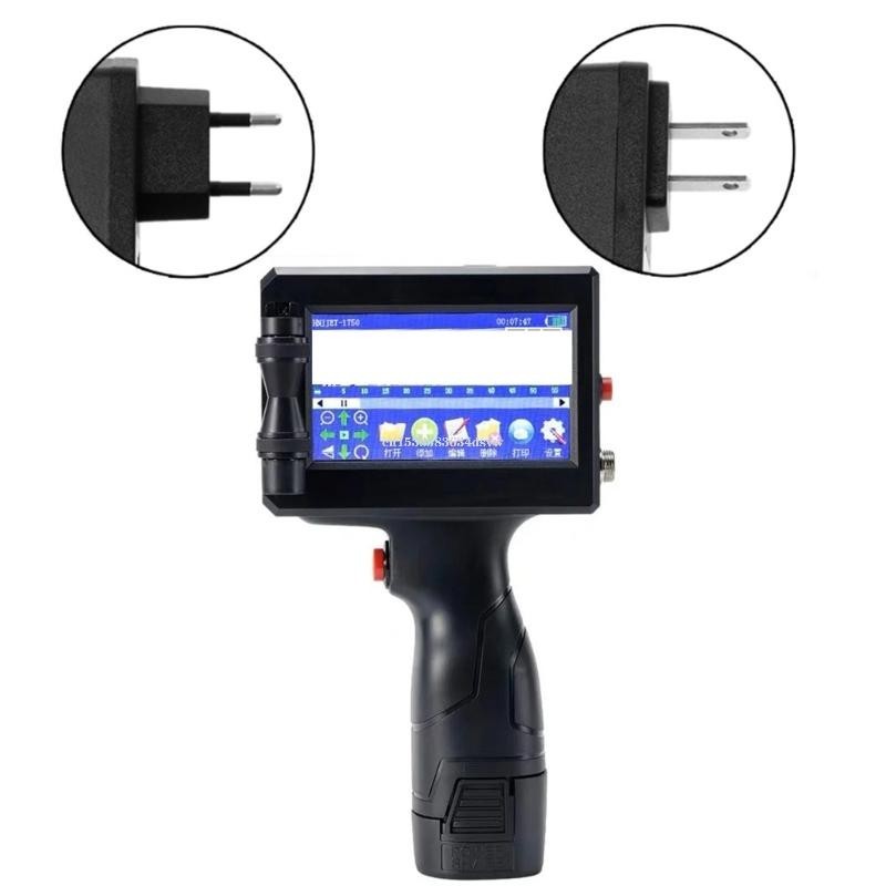 ☟25.4mm Handhelds Thermal Jet Inkjet Printers for Code Barcodes ...