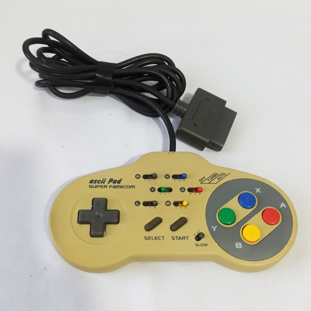 ASCII Pad Super Famicom SFC SNES Super NES Controller (Used, Tested ...