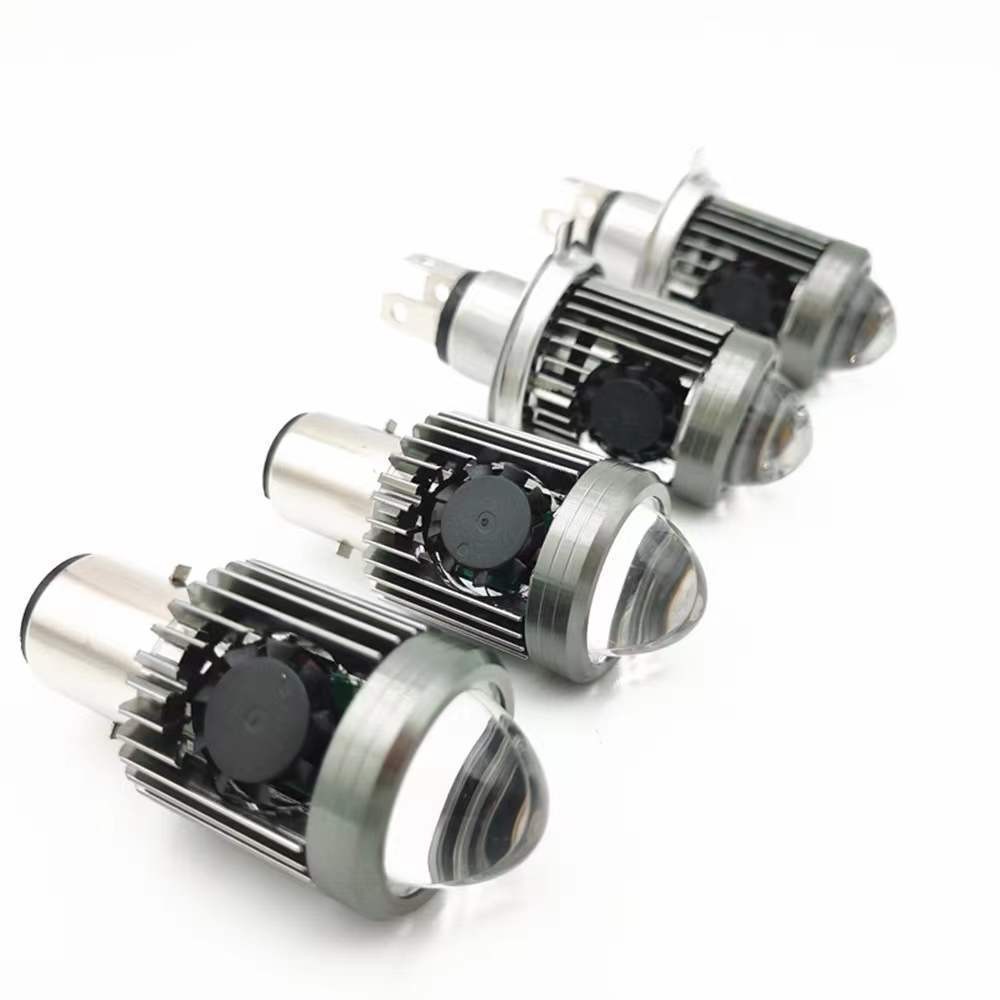 10000LM H4/H6 LED Motorcycle Headlight Bulb Moto with fan Spotlights ...