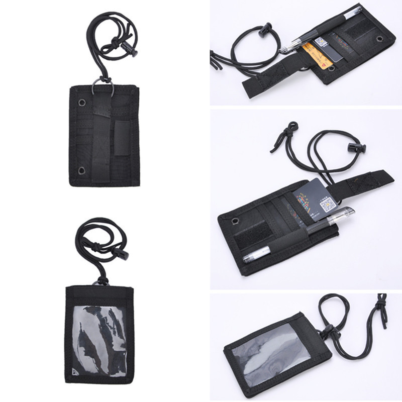 New Army Fan Tactical ID Card Case Patch Neck Lanyard and Credit Card ...