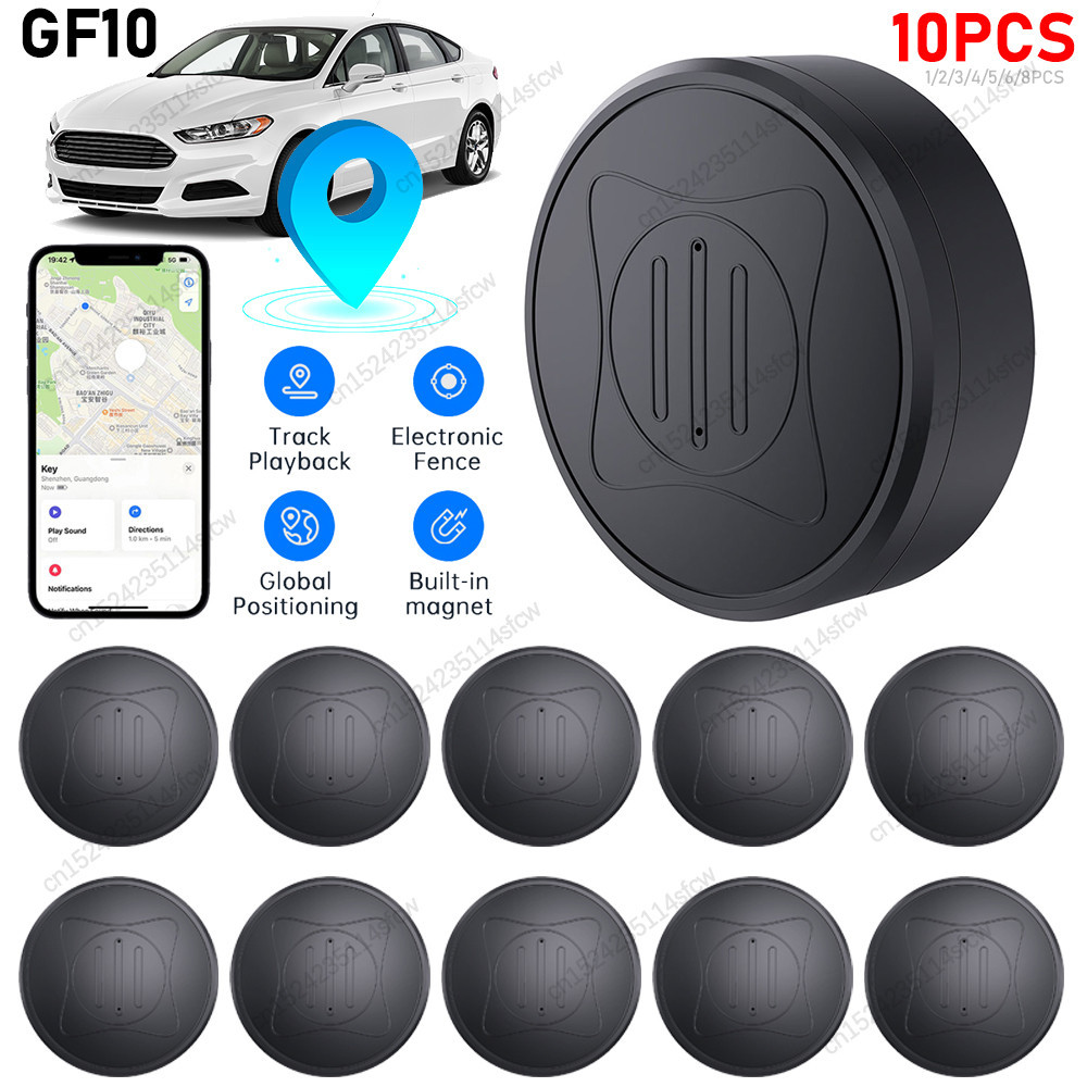 ☝GF10 Magnetic Mini GPS Tracker Anti-Lost Device Pet Children Elder ...