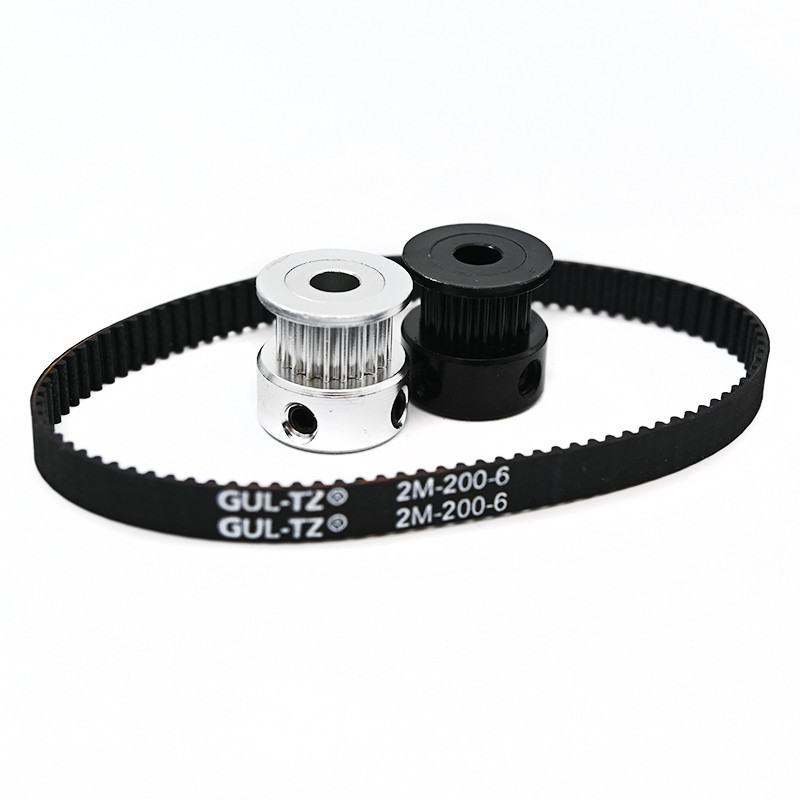 GT2 2GT S2M Aluminum Timing Belt Pulley 20 Teeth Wheel 5mm 6mm 6.35mm ...