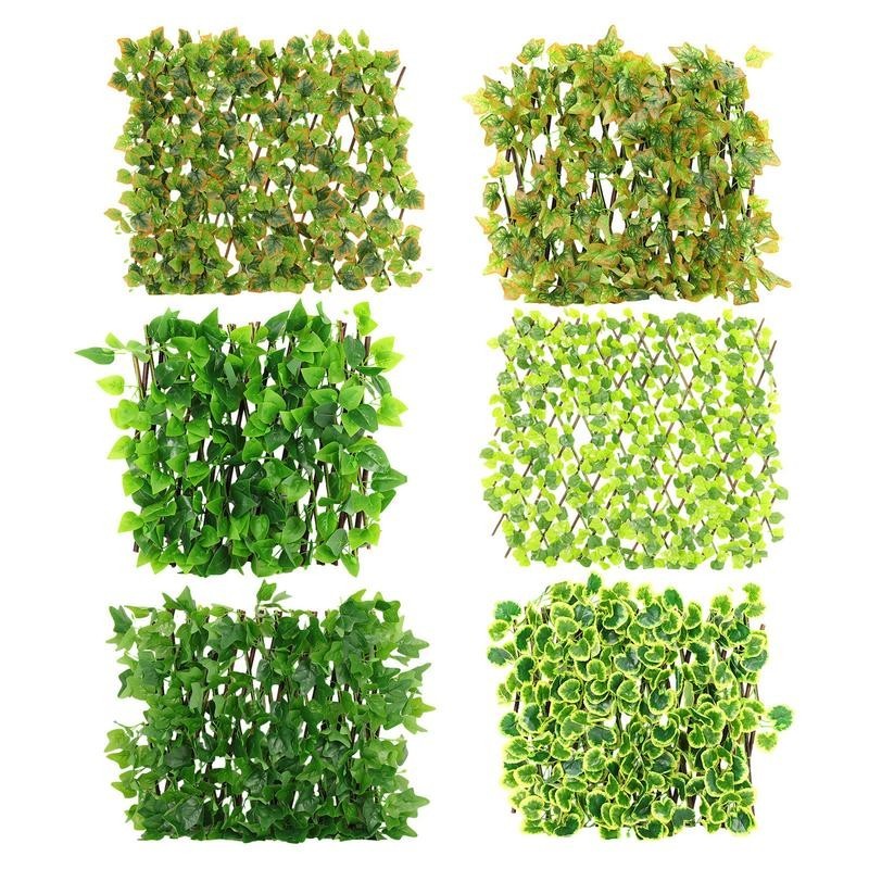 【Simulation Fence Telescopic Rake Fence Wall Guardrail Decorative ...