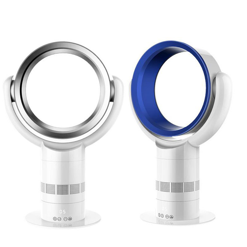 Home Desktop Bladeless Fan Safe Electric Fan Remote Control 10 Wind ...