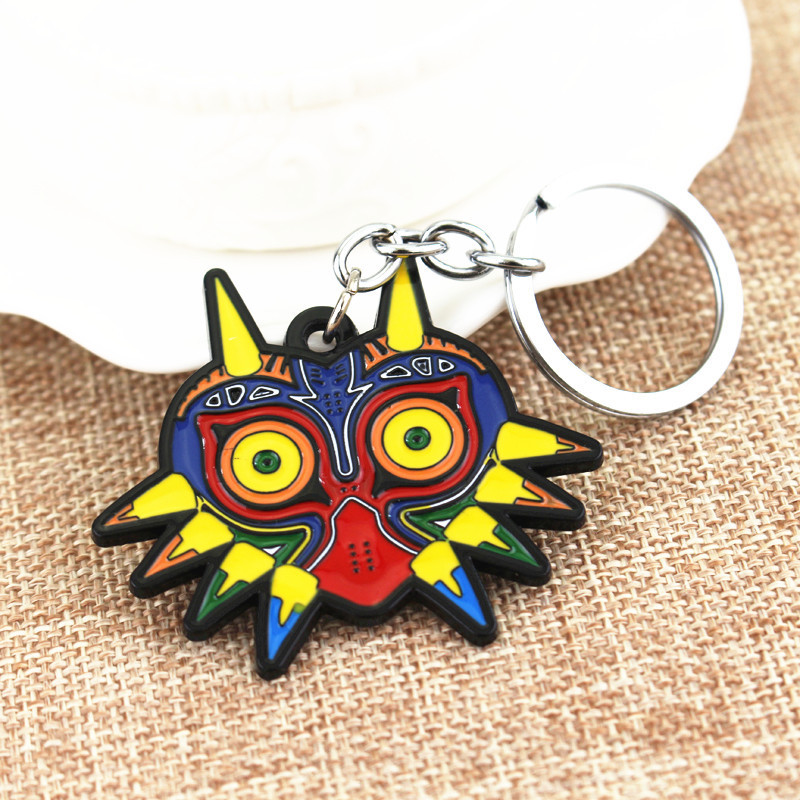 Zeldas Hylian Shield Keychain Breath of The Wild Sheikah Eye Majora's ...