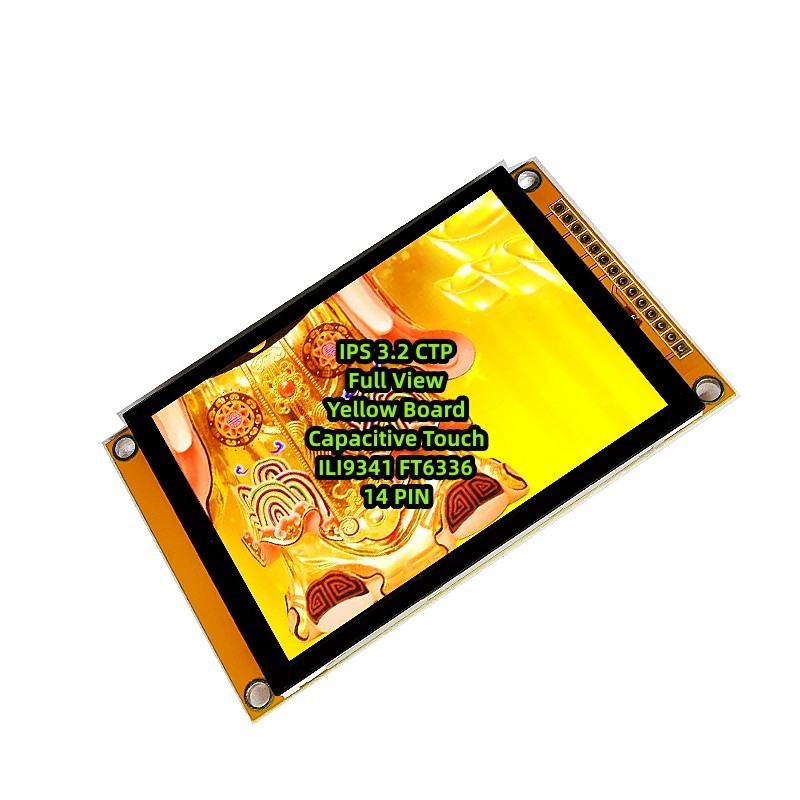 New 3.2 Inch IPS CTP ILI9341 FT6236 Full View Capacitive Touch diy ...