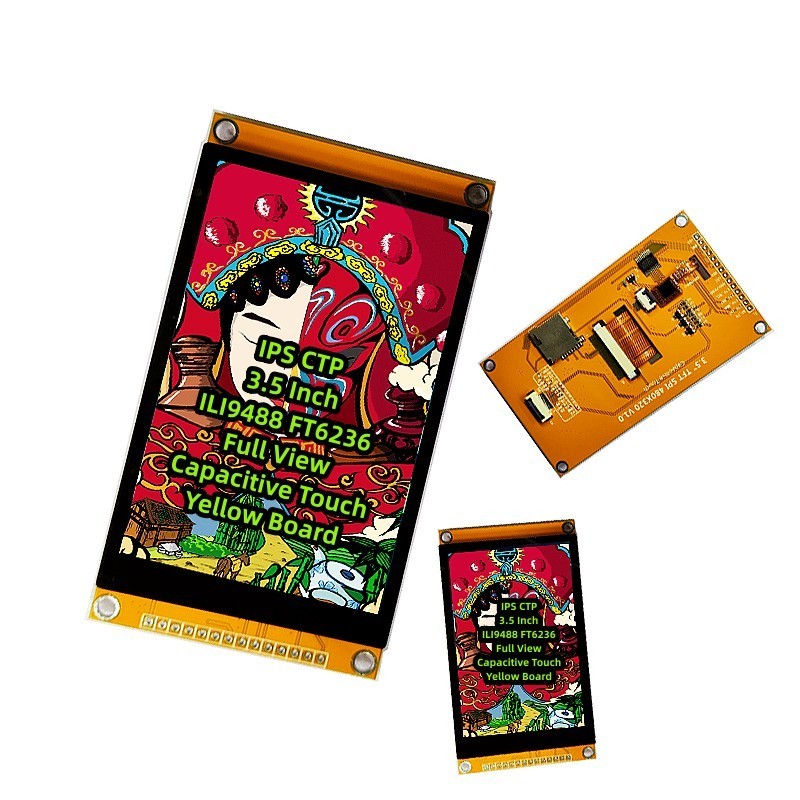 IPS CTP 3.5 Inch ILI9488 FT6236 Full View consumption Electronic ...