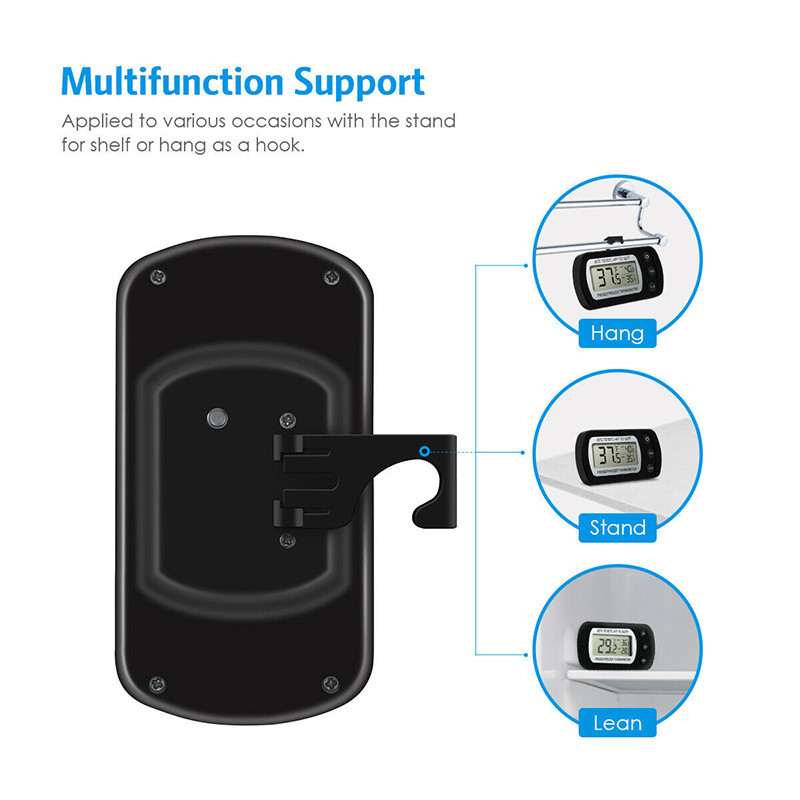 ⚡Mini Digital Electronic Fridge Frost Freezer Room LCD Refrigerator ...