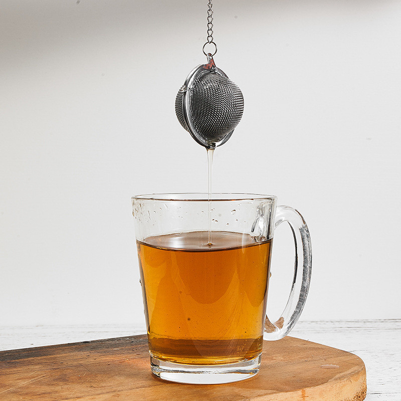 】Best Price 1000pcs/lot Stainless Steel Tea Pot Infuser Sphere Mesh ...