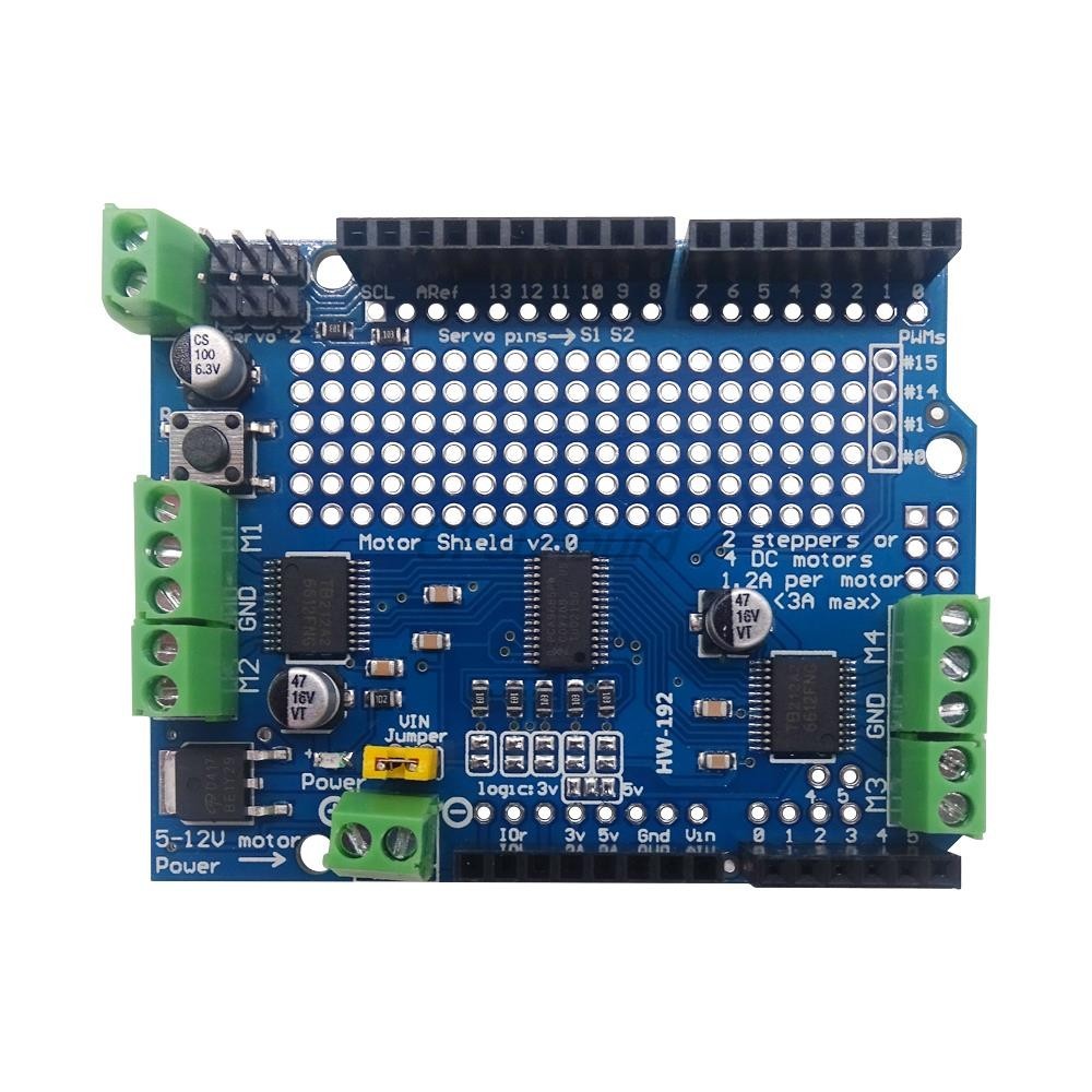 ☆official IIC I2C TB6612 Mosfet Stepper Motor PCA9685 PWM Servo Driver ...