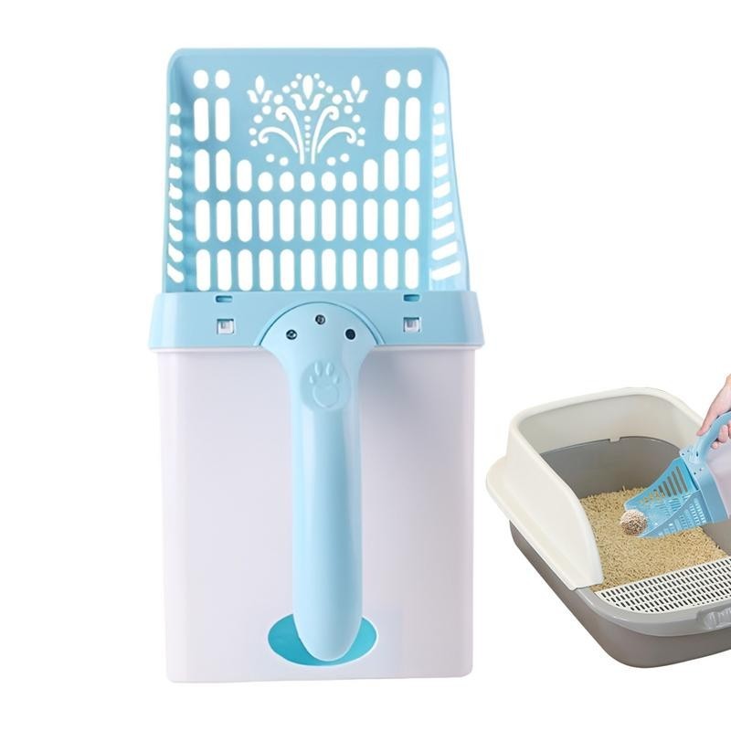 ~Cat Litter Scoop Large Mouth Design Anti Slip Litter Scoop With Hook ...