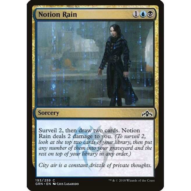 Notion Rain - Magic The Gathering (MTG) | Shopee Philippines