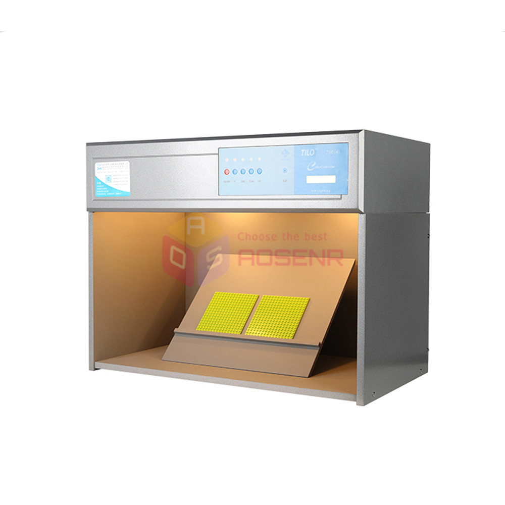 NEW 4 Color Assessment Cabinet Light Box 4 Light Color Source Matching ...