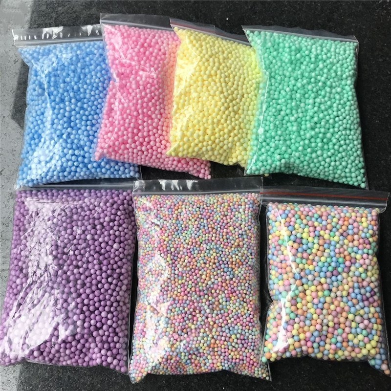 1pack Polystyrene Styrofoam Balls Bottle DIY Snow Mud Particles ...