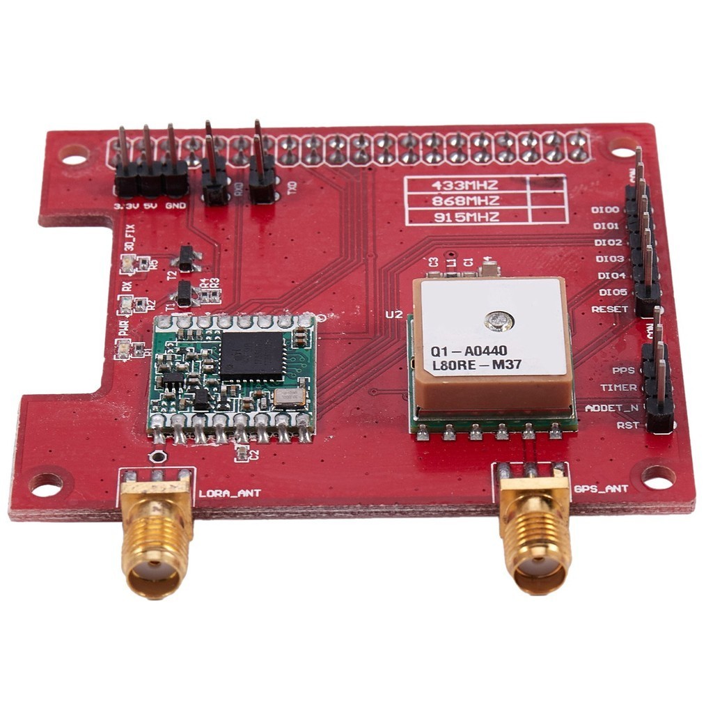 Lorgps Hat V1.0 Version Lora/Gps_Hat Is A Expension Module For Lorawan ...
