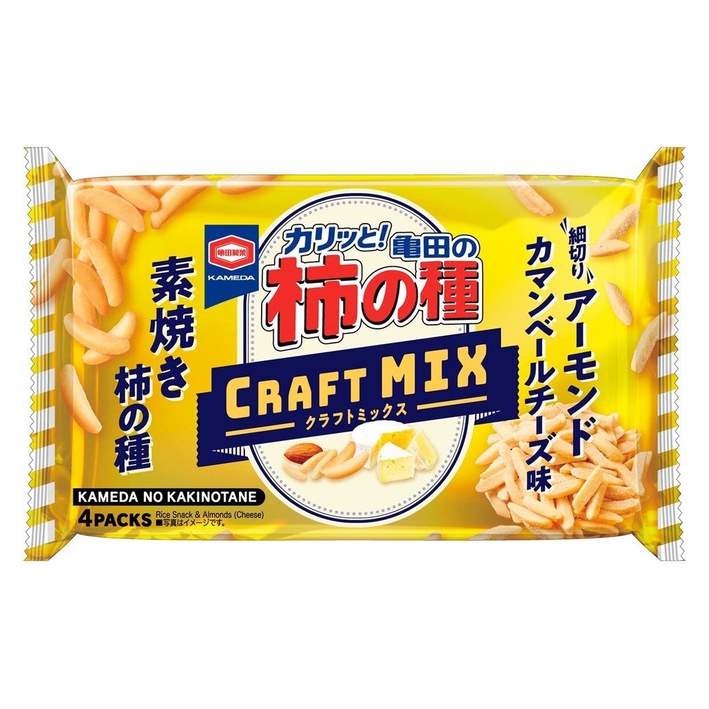 Kameda Seika Kameda's Kakinotane Craft MIX Almond 70g x 12 bags ...