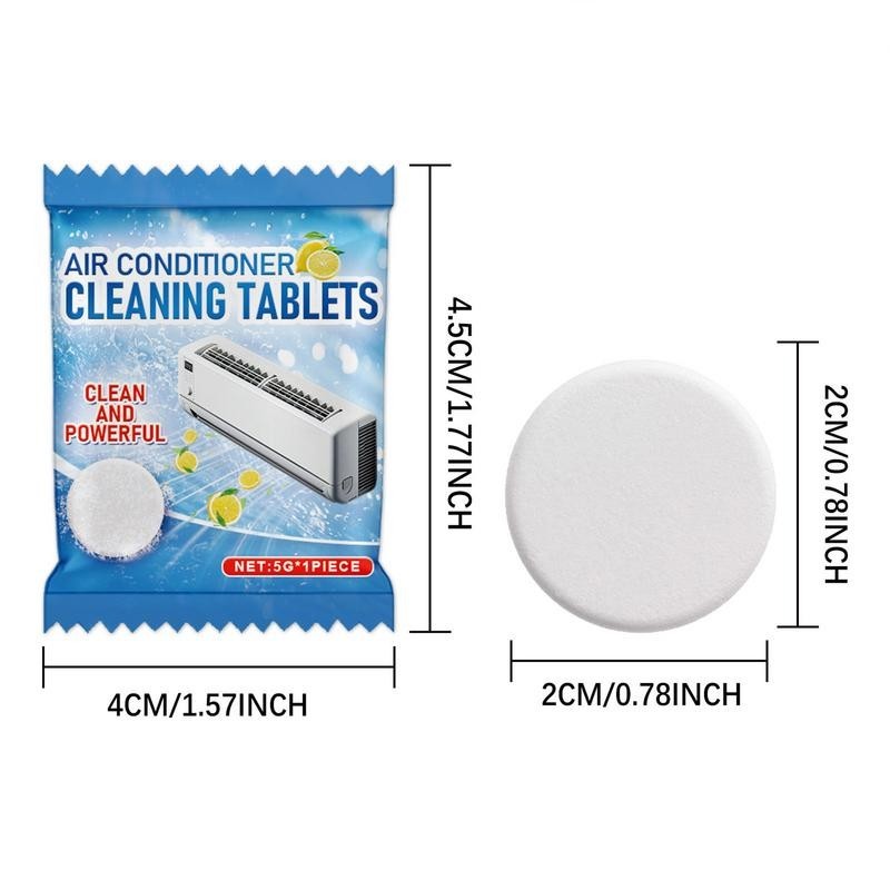 】Air Conditioner Cleaning Tablet Powerful Air Conditioner Pan Cleaner ...