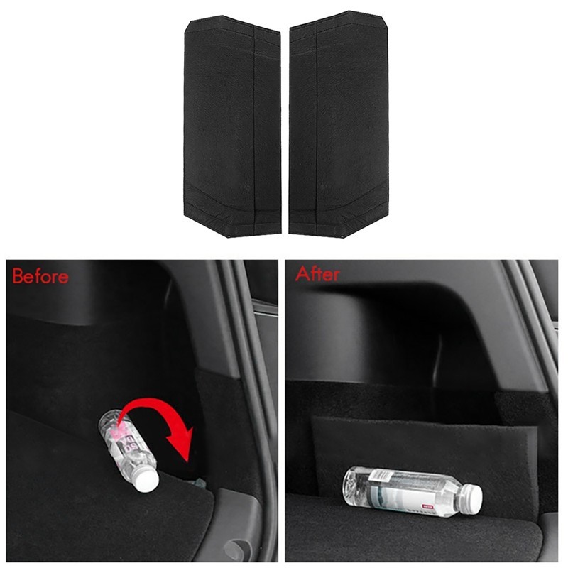 ⓥ2Pcs Car Trunk Side Storage Organizer Board Storage Partitions On Both ...