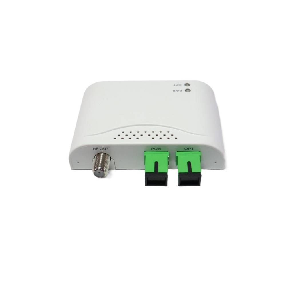 ☂CATV Optical Node Mini FTTH Receiver Fiber Optical WDM Converter ...