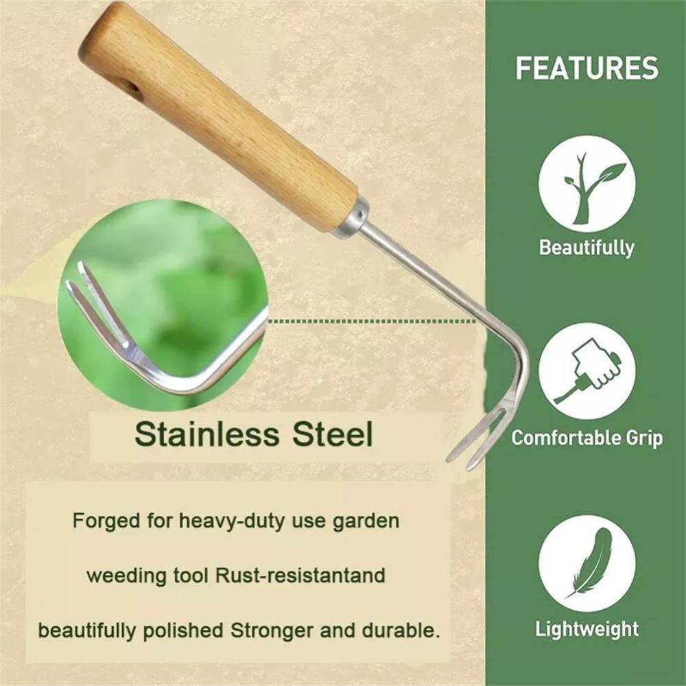 Weeding Hook Garden Grass Root Remover Tools For Backyard Farm Weeding ...