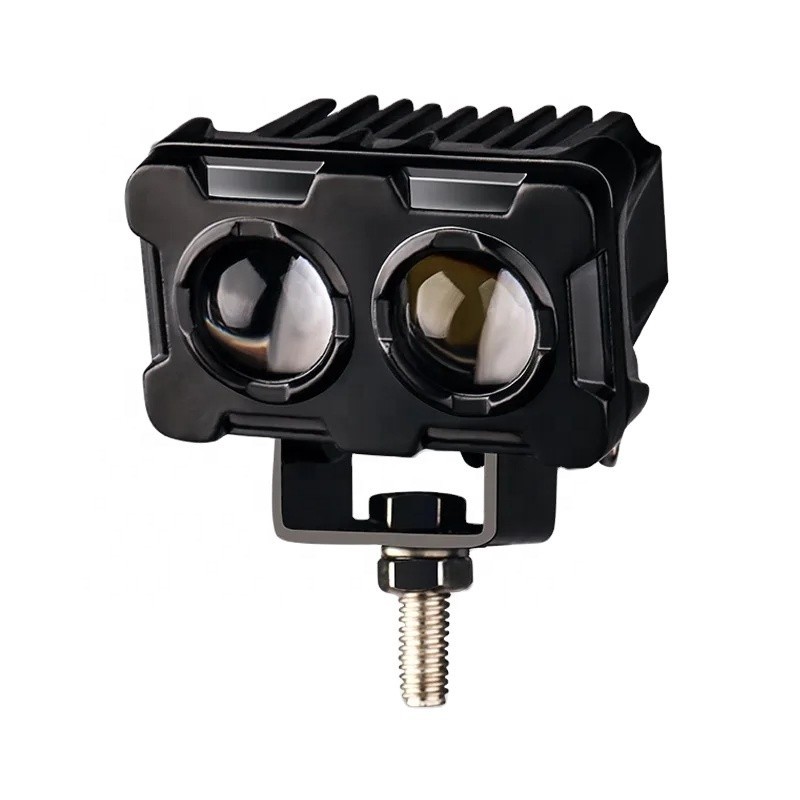 2 lens two-color LED display headlight spotlight laser diode lighting ...